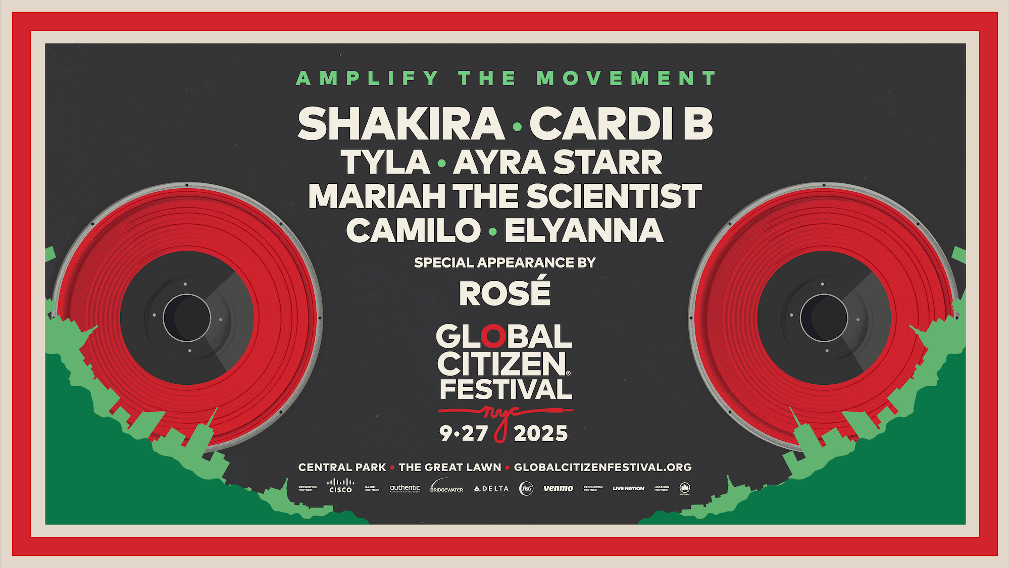 Global Citizen Festival: NYC 2025 - Take Action, Earn Rewards - Global ...