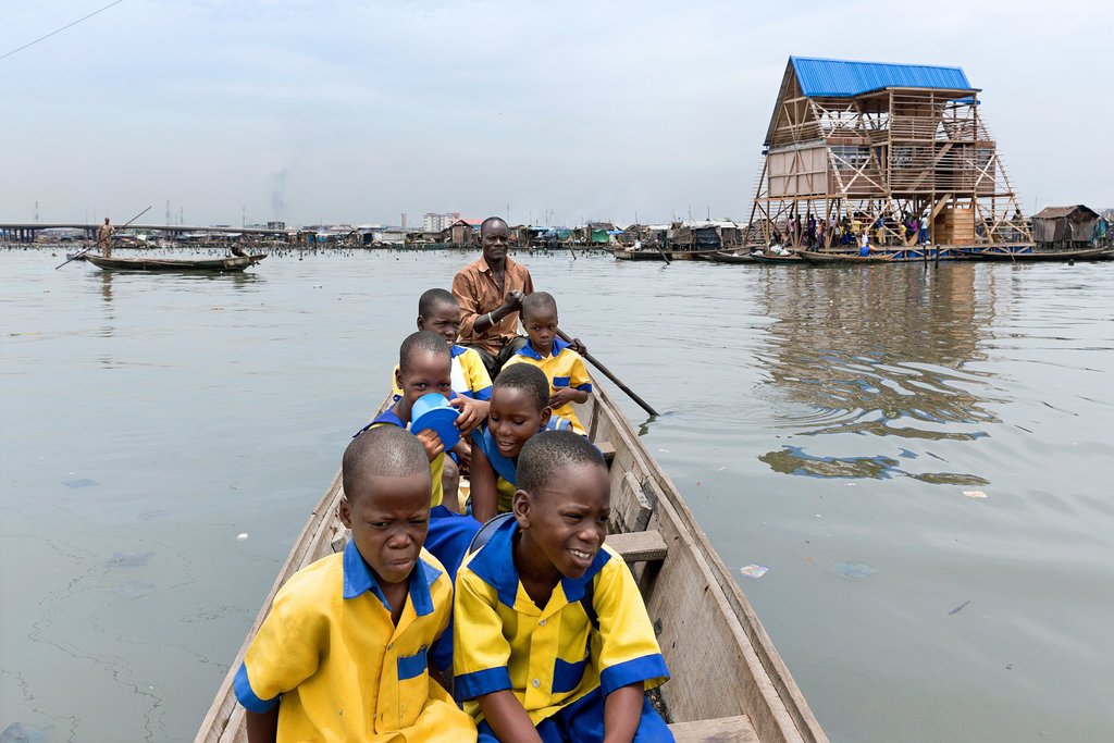 This floating school is changing lives for kids living in a Lagos slum