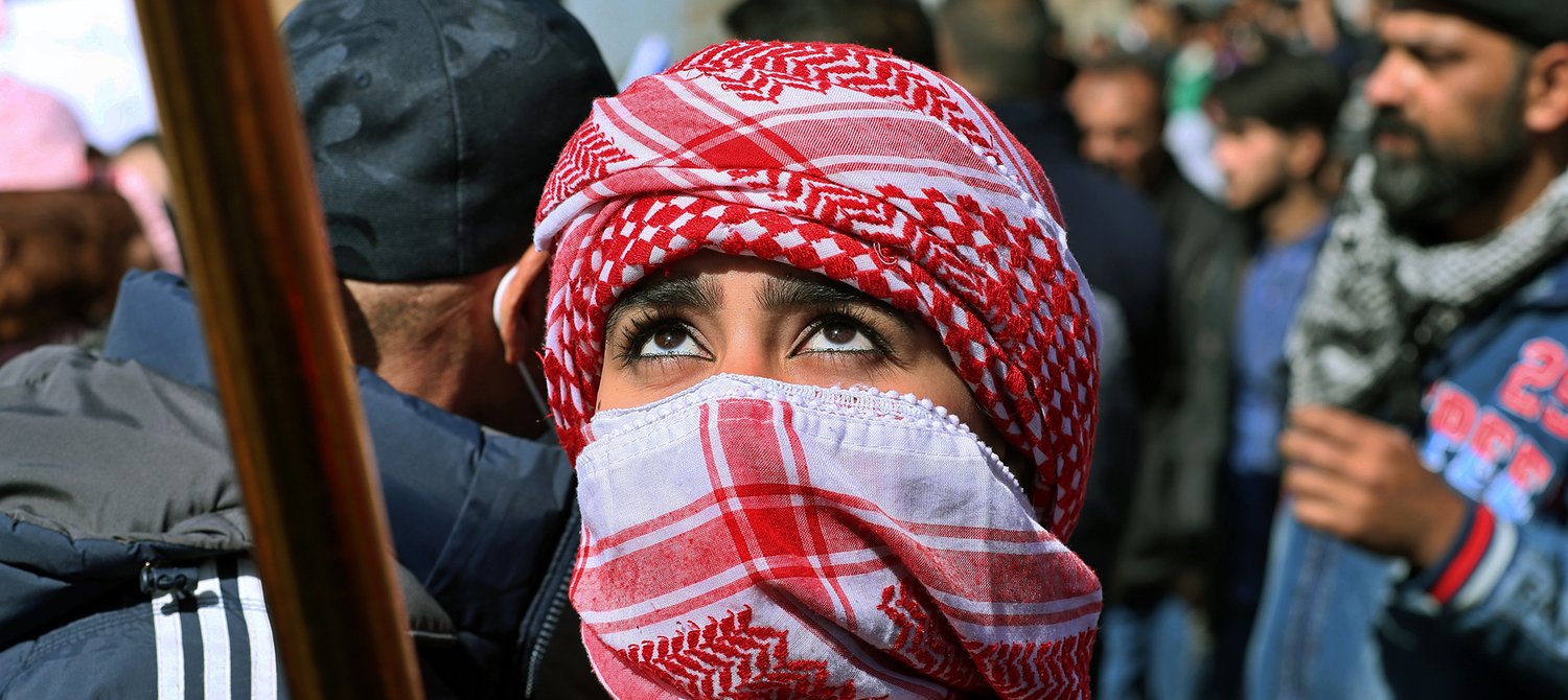 Hundreds of Iraqi Women Rallied for the Right to Protest With Men