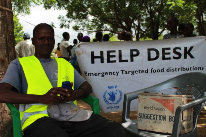 A behind the scenes look inside emergency food distribution