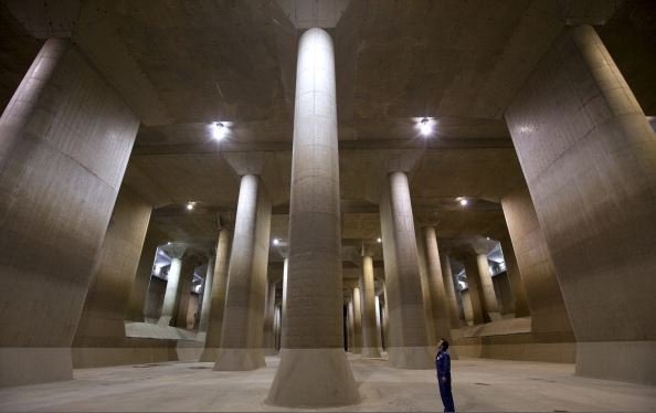 Massive Tokyo Flood Protection System Might Not Be Big Enough