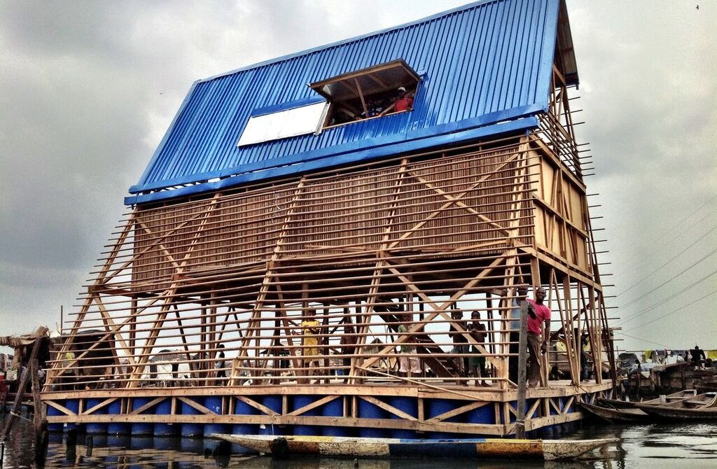 This floating school is changing lives for kids living in a Lagos slum