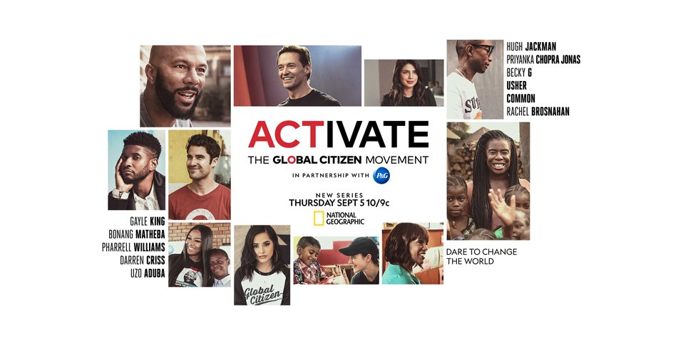Global Citizen’s ACTIVATE Series Wins Environmental Media Award