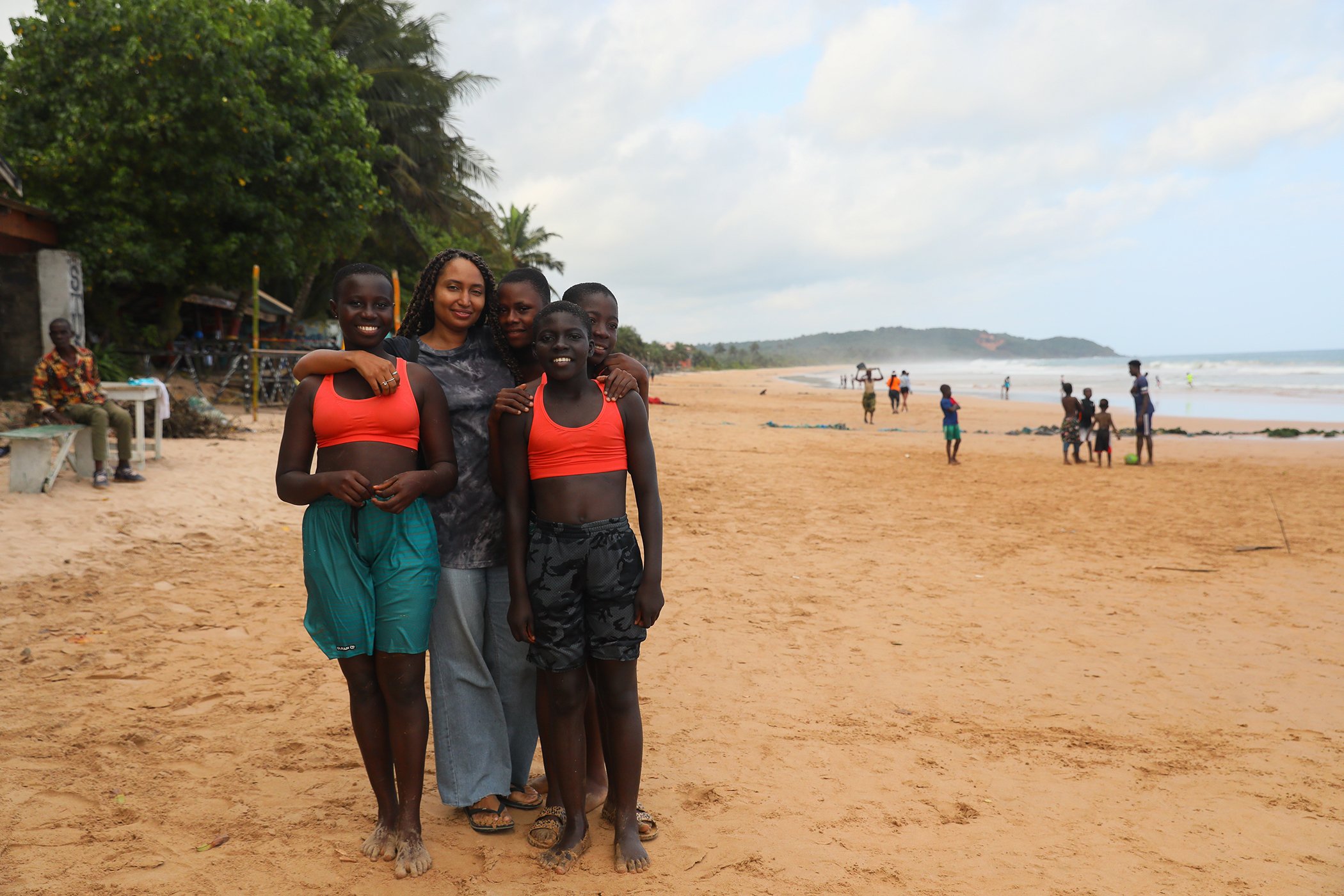 How Surfing Helps Girls in Ghana Reclaim Waves — and Their Time