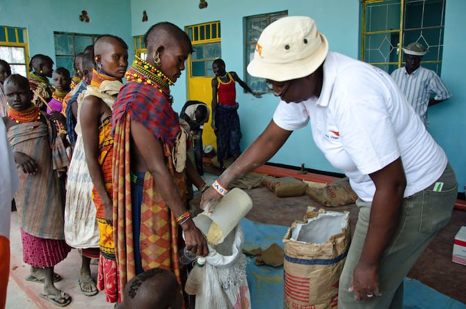 What happens when there is no food assistance?