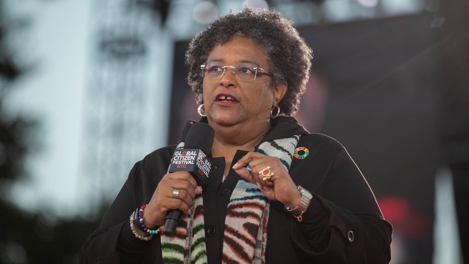 Barbados PM Mia Mottley Passionately Calls for Debt Relief and Fair ...