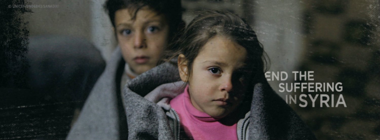 An appeal to end the suffering in Syria