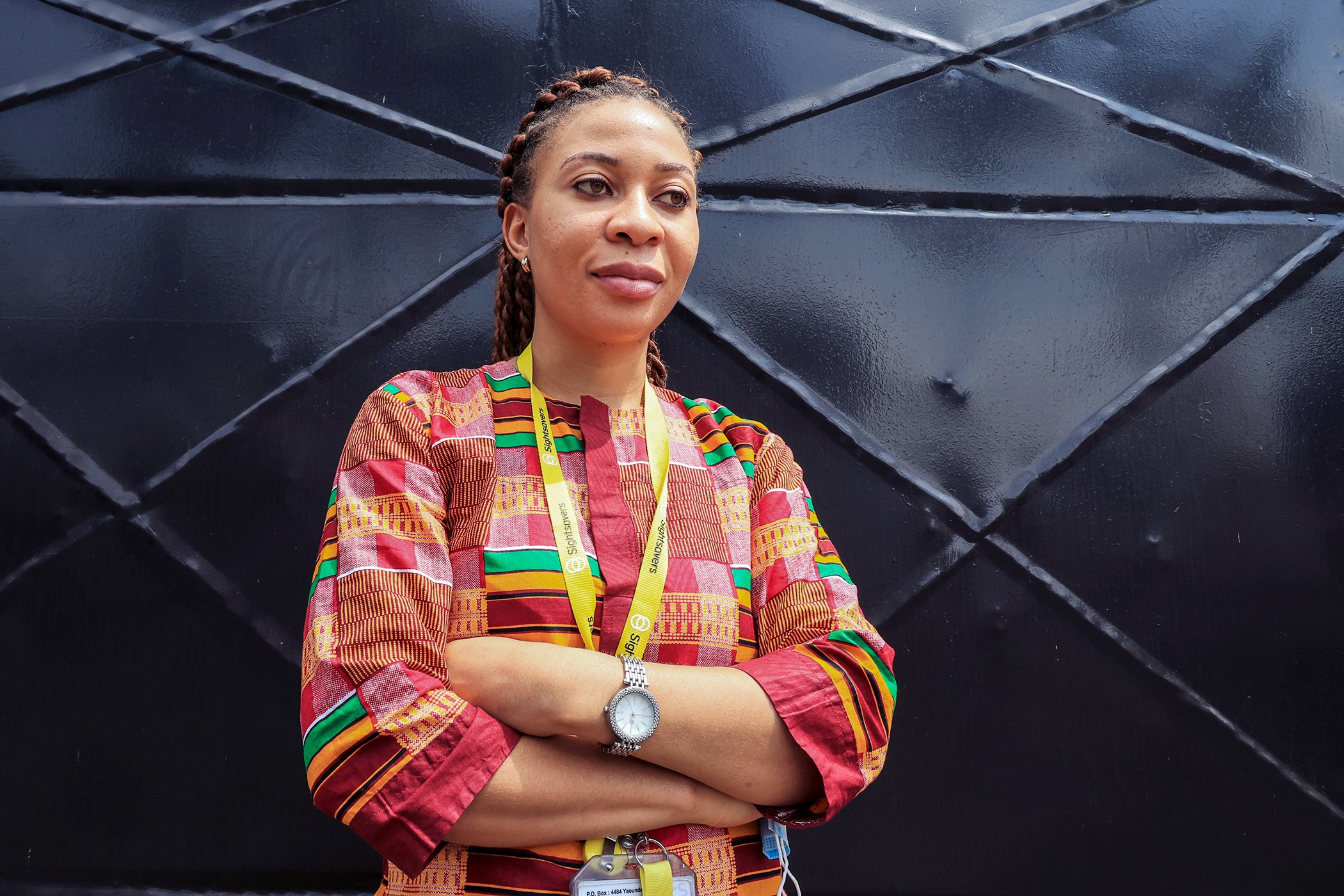 How This Woman Is Using Her Cellphone to Tackle River Blindness in Cameroon