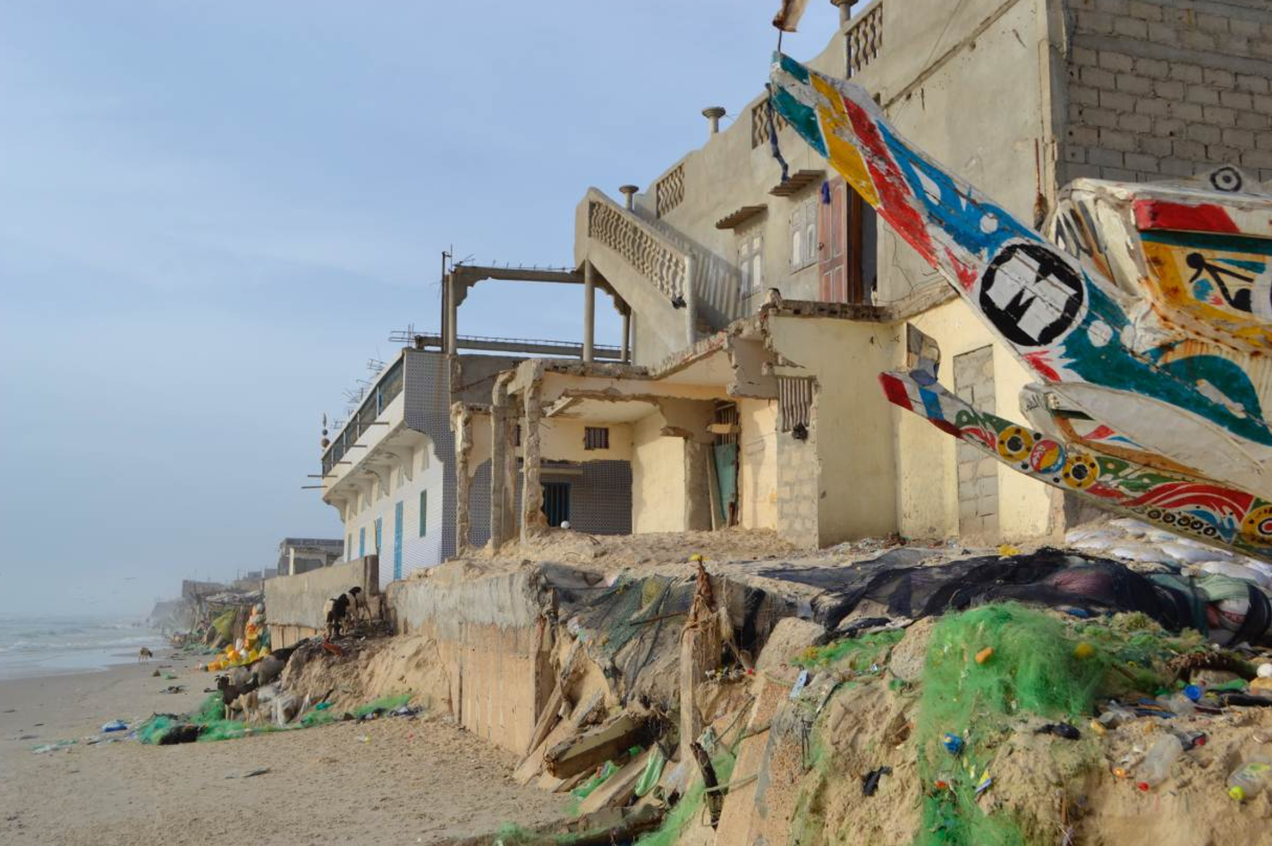 Senegal's Coastline Is Literally Crumbling Below People's Homes
