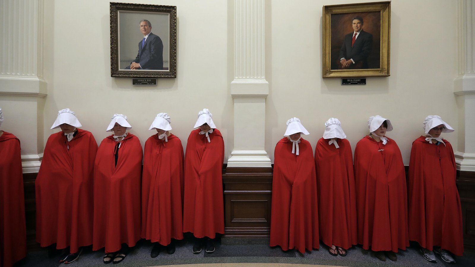 The Cast of 'Handmaid's Tale' Reads Heartbreaking, True Stories of ...