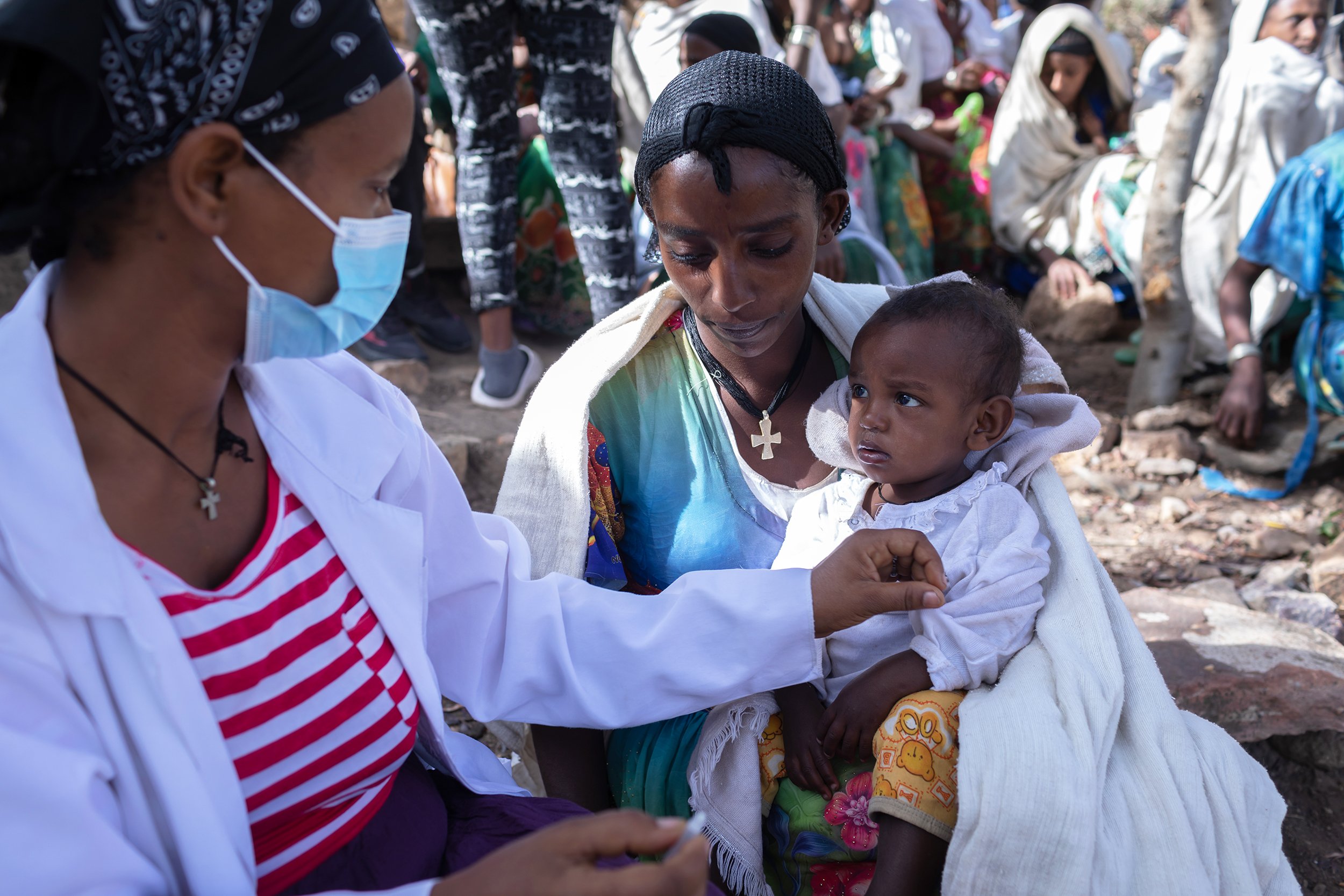 This Health Worker Walks 6 Hours to Vaccinate Children in Ethiopia