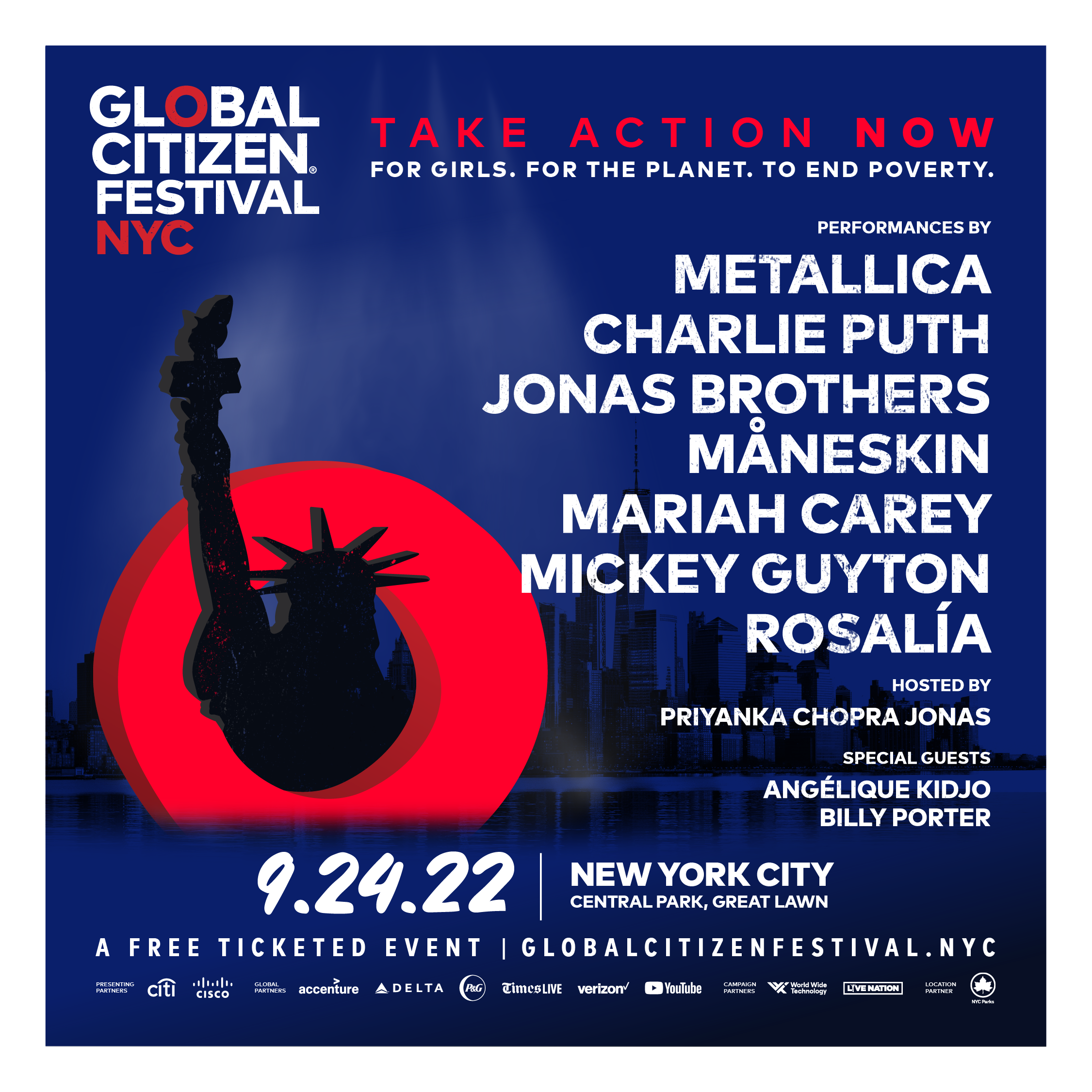 Coming to Global Citizen Festival: NYC? Here's Everything You Need to Know