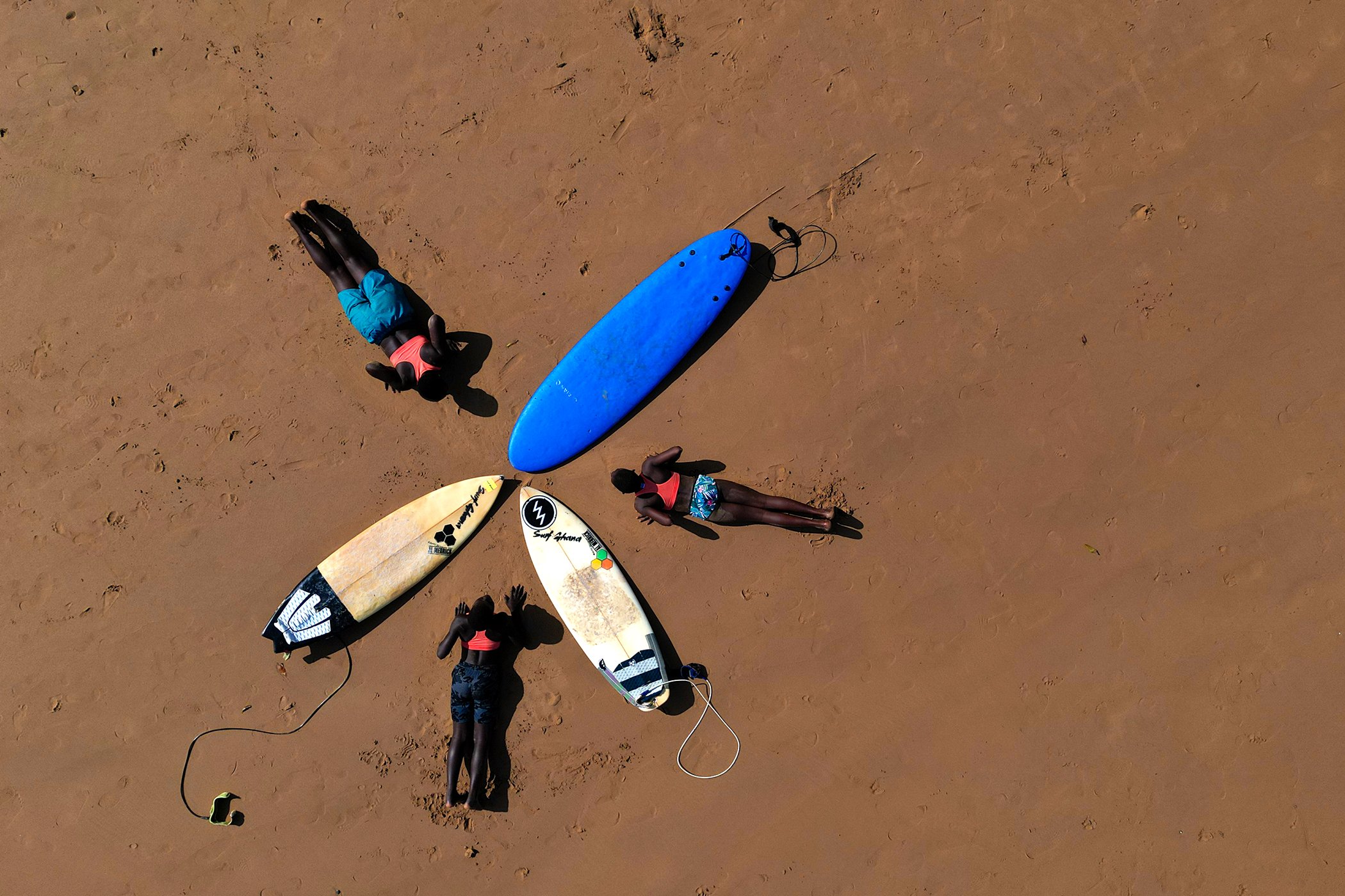 How Surfing Helps Girls in Ghana Reclaim Waves — and Their Time