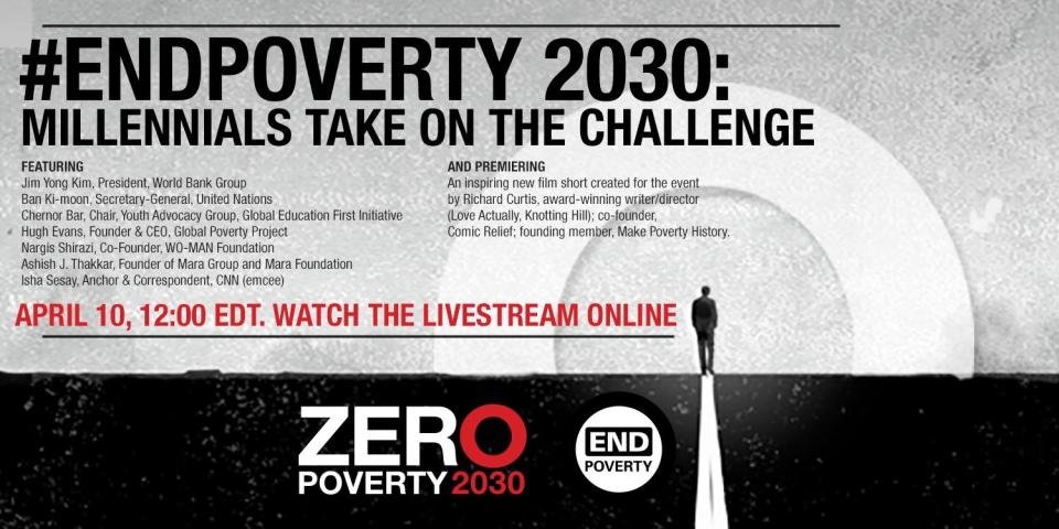 End Poverty 2030 Millennials Take On The Challenge