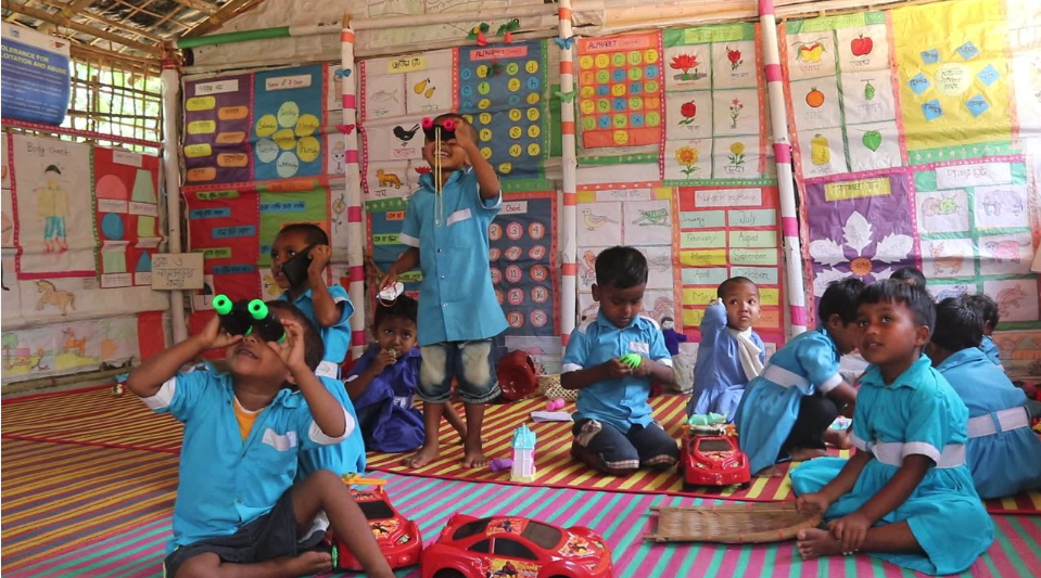 For These Rohingya Refugee Children, Play Is the Key to Education and Hope