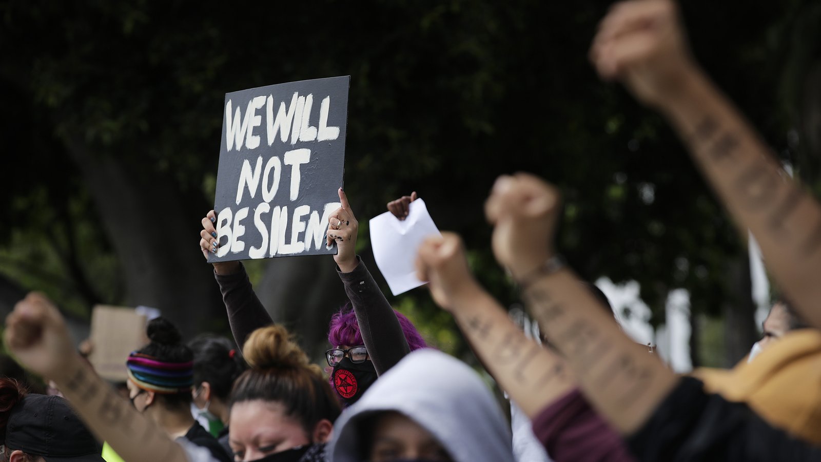 Young Black Women Protesting Police Brutality Say They Are 'Done Being ...