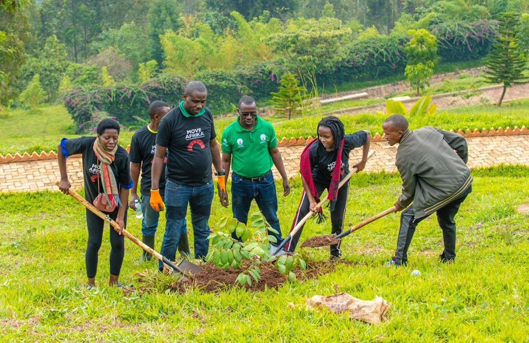 Rwanda’s Global Citizens Plant 1,000 Trees for Move Afrika