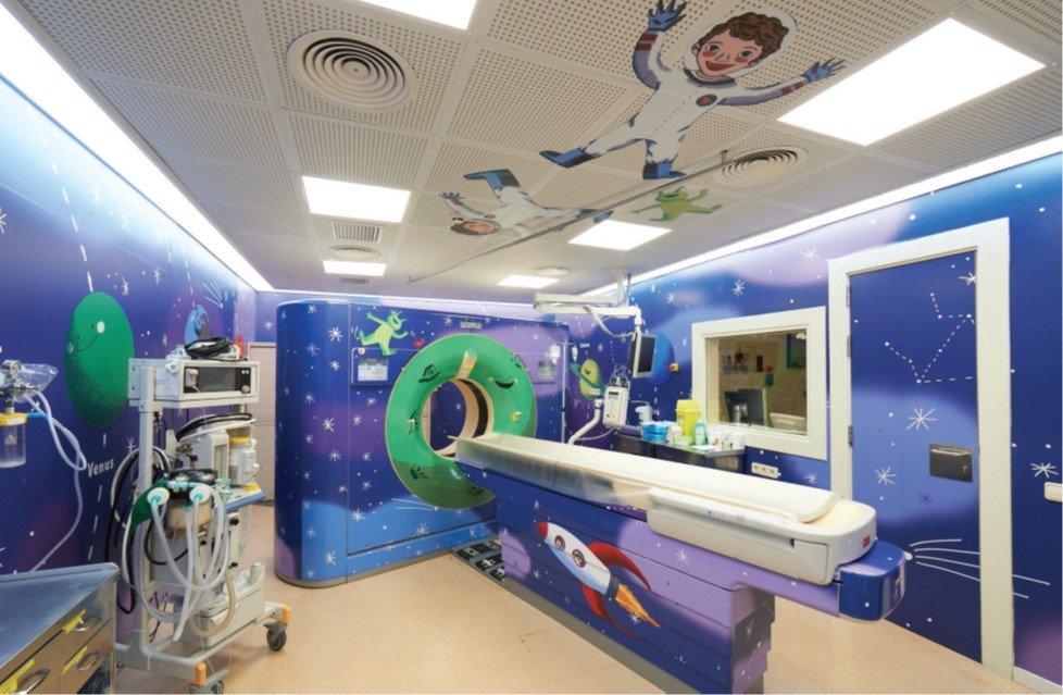 Watch This Children’s Hospital Transform Into a Magical Spaceship